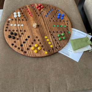 Family Game Night Wahoo Game Board 8 Player Wahoo Octagon - Etsy