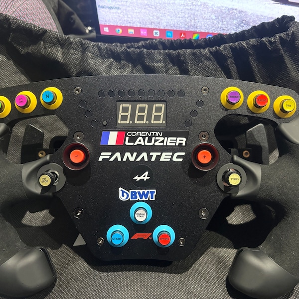 Fanatec 8mm Stickers for Various Simulator Wheel/button Box VARIOUS ...