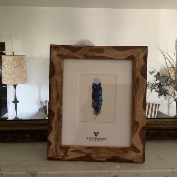 3-pack, 5x7 (1x2 Pine) Stained Wood Frames. Great Country Appeal ...