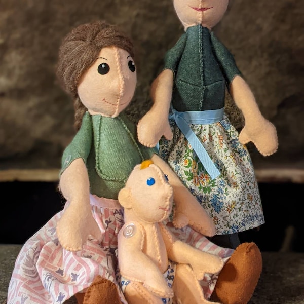 Vintage Ticking Stripe Fabric Pillow Protectors Blue Rose Stripe PAIR ...