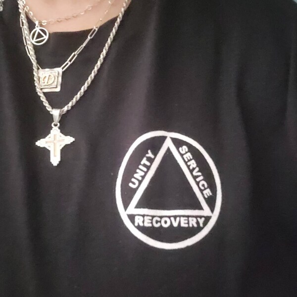 NA SERVICE SYMBOL Vinyl Decal Size Options Vehicle Sticker, 12 Step Car ...