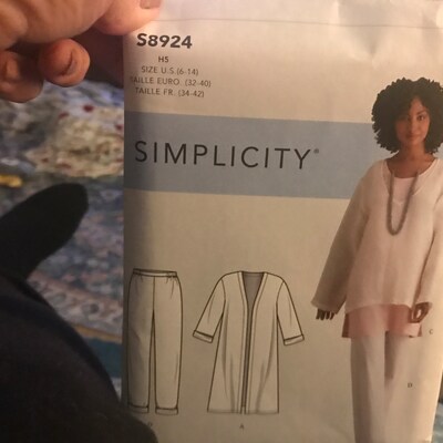 Misses Easy-to-sew Pants and Shorts Simplicity Sewing Pattern 8134 - Etsy