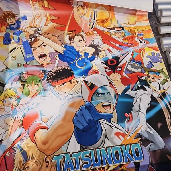 Marvel Vs. Capcom Arcade Game Poster B2 Size OFFSET - Etsy