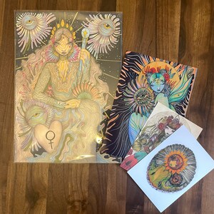 Fairy POC Fantasy Portrait Dark Fantasy Art A4 Print - Etsy