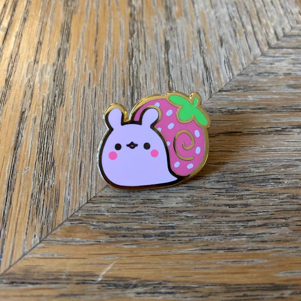 Snailie Mini Enamel Pin Mystery Blind Bag (series 1) | Random Gachapon ...