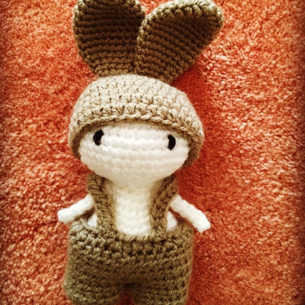 PATTERN: Crochet Chunky Bunny, Amigurumi Rabbit, Crochet Toy, Crochet ...