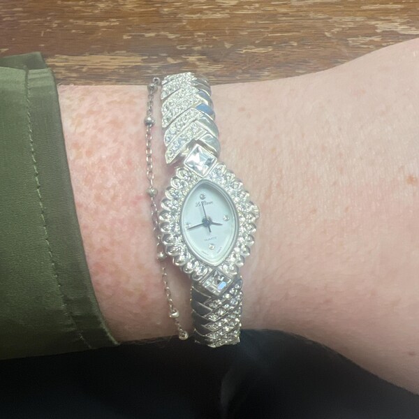 Diamante Gold Vintage Watch and Bracelet Set - Etsy