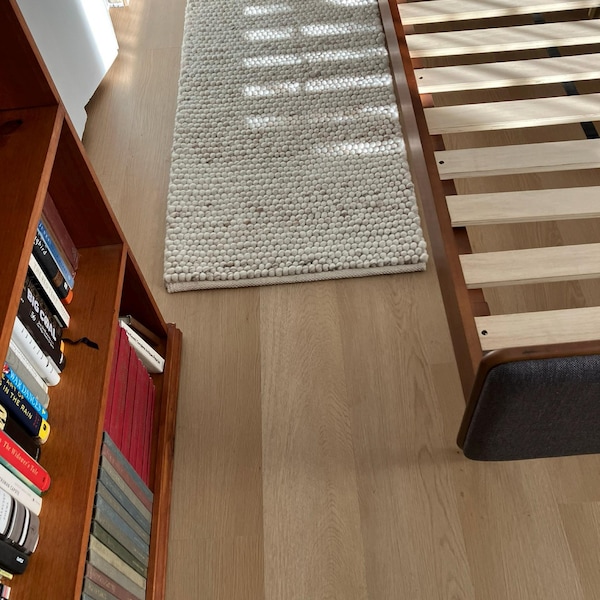Handwoven Wool Rug Runner, Black White Wool Runner Rug, Entryway ...