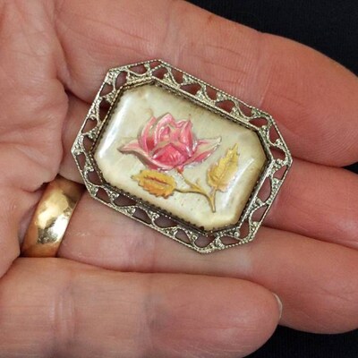 Antique Victorian Key Brooch Estate Jewelry - Etsy