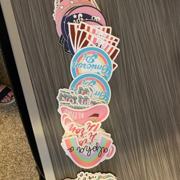 Alpha Omicron Pi Sorority Sticker Pack | Perfect for Bid Day, Big ...