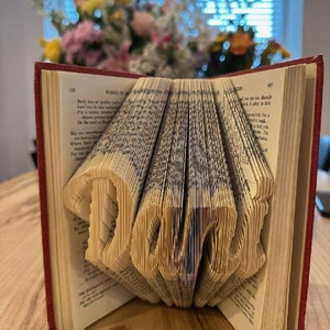 Unique Lotus Flower Folded Book - Etsy