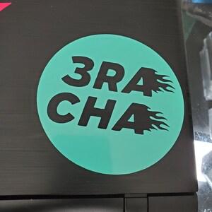 3RACHA Logo Decal - Etsy