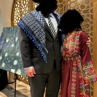 Traditional Palestinian Embroidery Dress for Girls Tatreez Kuffiyyeh - Etsy