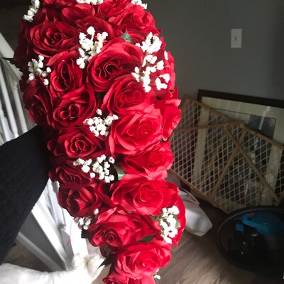 Yellow and Black Roses Bouquets Set of 4 Bridesmaids With Boutonnieres ...