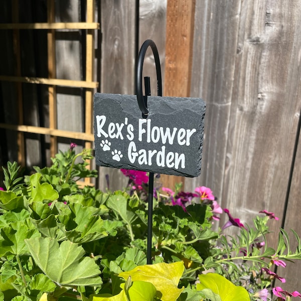 Pet Garden Marker, Pet Memorial, Memorial Garden, Garden Sign, Weather ...