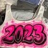 Airbrush Est Year Design - Etsy