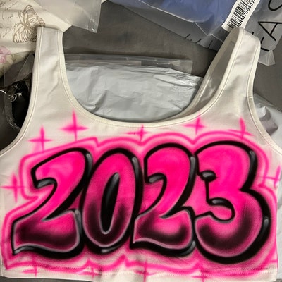 Airbrush Est Year Design - Etsy