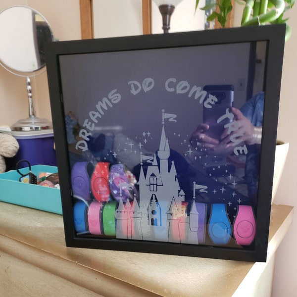 Disney Inspired Magicband Shadow Box - Etsy