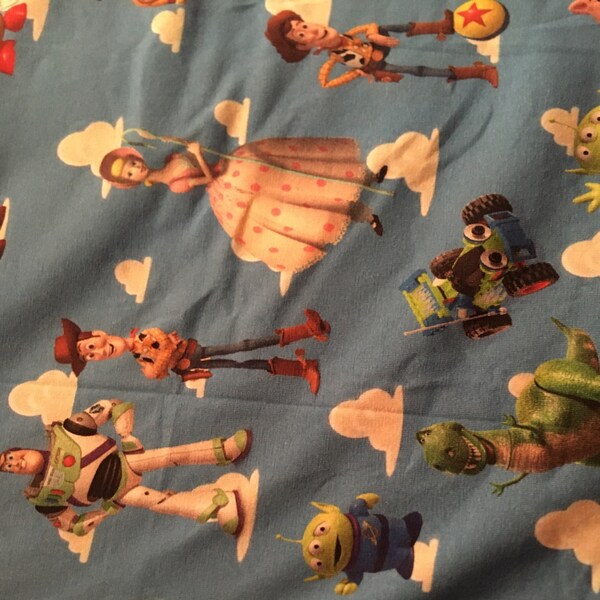 Toy Story Fabric, Woody Fabric, Buzz Fabric, Rex Fabric, Slinky Fabric ...