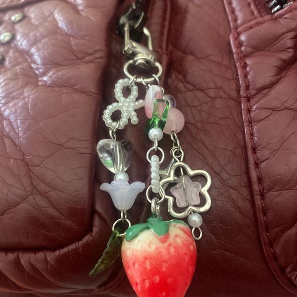 Cute Star Heart Necklace Wings Pendant Beads Beaded Jewelry Fairycore Jewellery Charm Bead Pearl ...