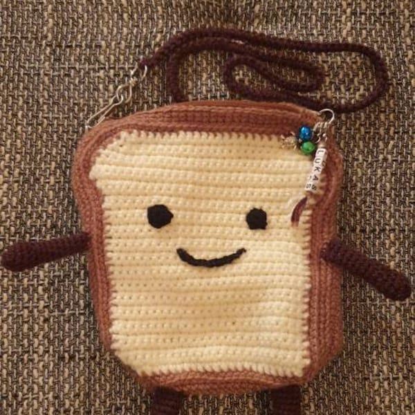 Toastie Bread Bag Crochet Pattern - Etsy