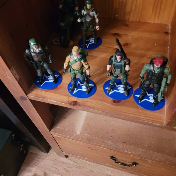 G.I. Joe Classified Compatible Figure Stands - GI Joe and Cobra Highly ...