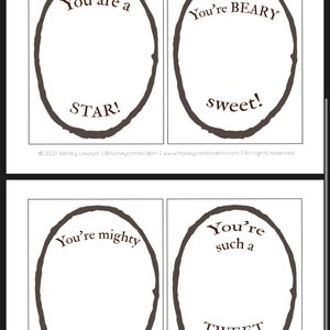 Woodland Animal Tracks Mini-poster and 3-part Cards Montessori ...