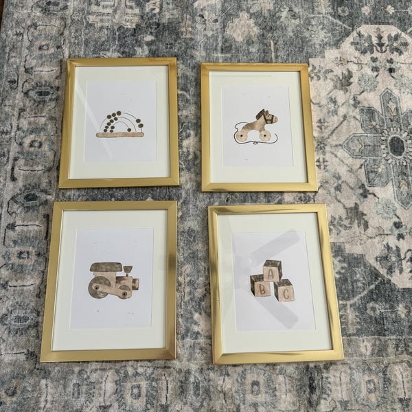 Peter Rabbit Nursery Decor, Vintage Peter Rabbit Print, Gender Neutral ...