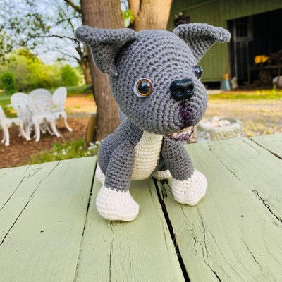 Pitbulls Crochet Pattern - Etsy