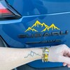 Mountain Range Decal - Multiple Colors and Sizes Available - Car Decal ...
