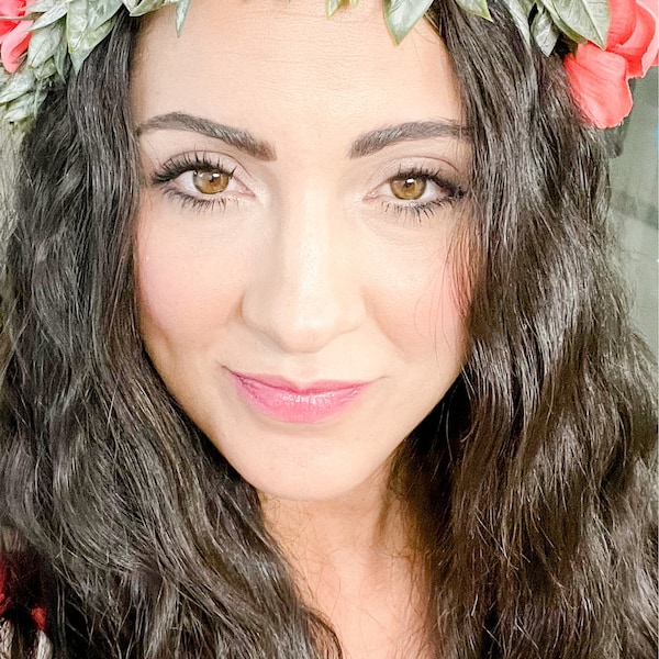 Moana Inspired Adult Flower Crown - Etsy