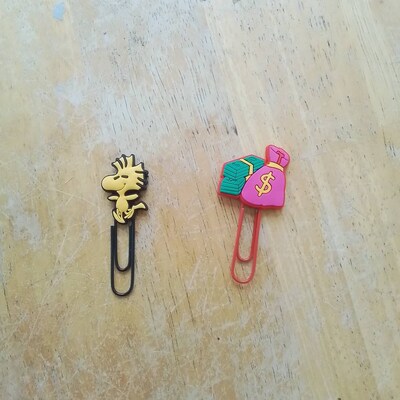 Paperclips Choose Two Planner Clips Binder Clips Notebook Clips ...