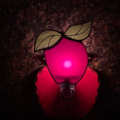 Apple Night Light - Etsy
