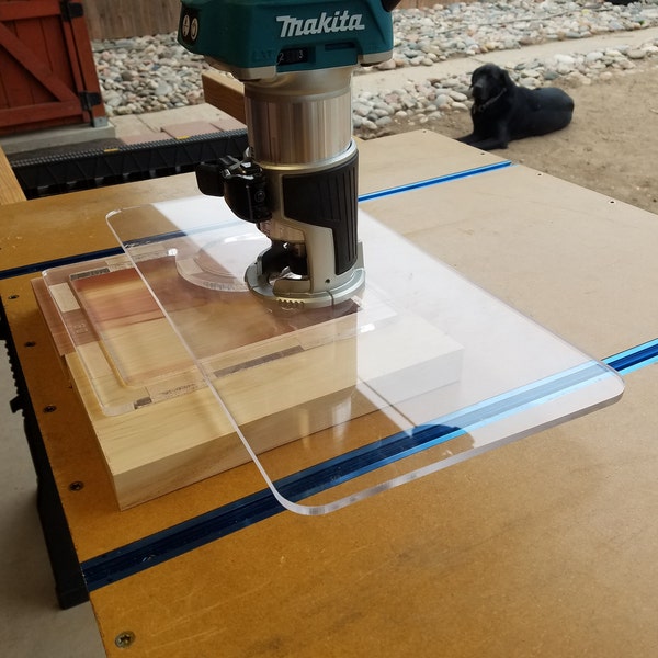 Makita Clear Acrylic Baseplate | RT0701 | XTR01Z| Compact Router ...