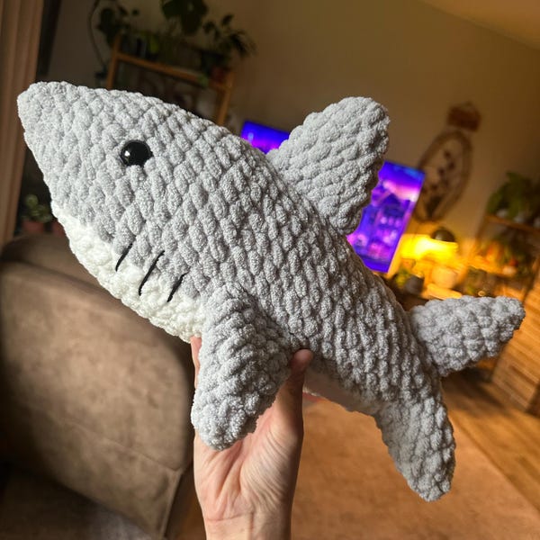 Shark Plush Toy Pattern, Baby Shark, Shark Gift - Etsy