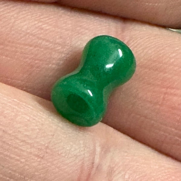 PAIR of Stunning Real Jade Organic Stone Tunnels - Etsy