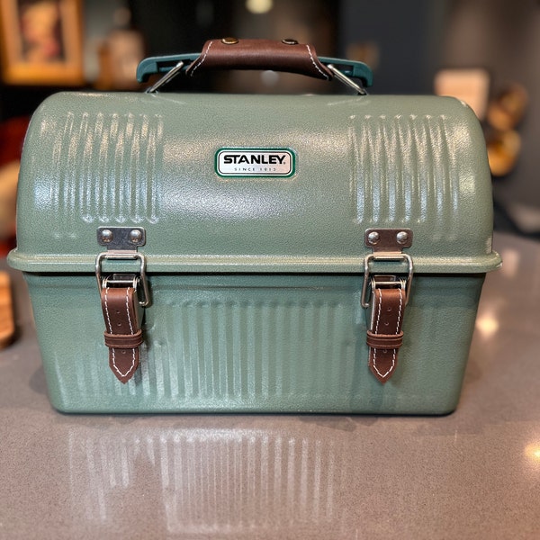 Stanley Lunch Box 10 Qt 9.4 Lt Original Color Green Metal Tray for ...