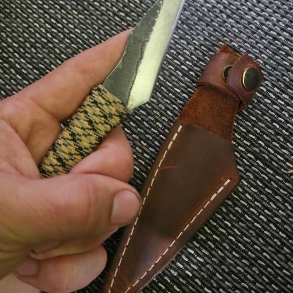 Timber Chisels - 52100 Carbon Steel Blades, Ash Wood Handles, Leather ...