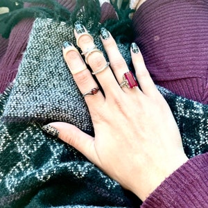 Sterling Silver Butterfly Spiral Splint Ring Spiral Splint | Etsy