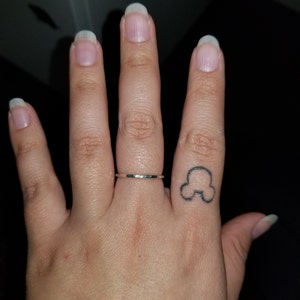 Roots Stack One Ring. Monogram Initial Stack Sterling - Etsy