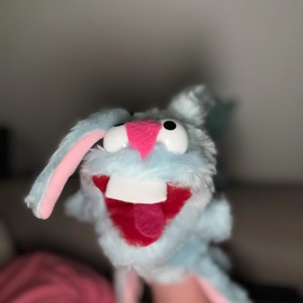 Bunny Rabbit Hand Puppet - Etsy