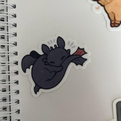 Hummingbird Moth Sticker / Waterproof Vinyl Sticker, Water Bottle ...