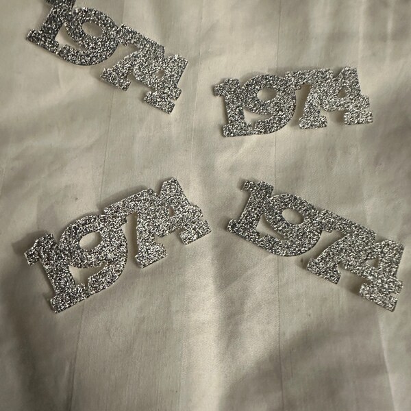 50th Class Reunion 1974 Confetti Perfect Nostalgia for Reunions or ...