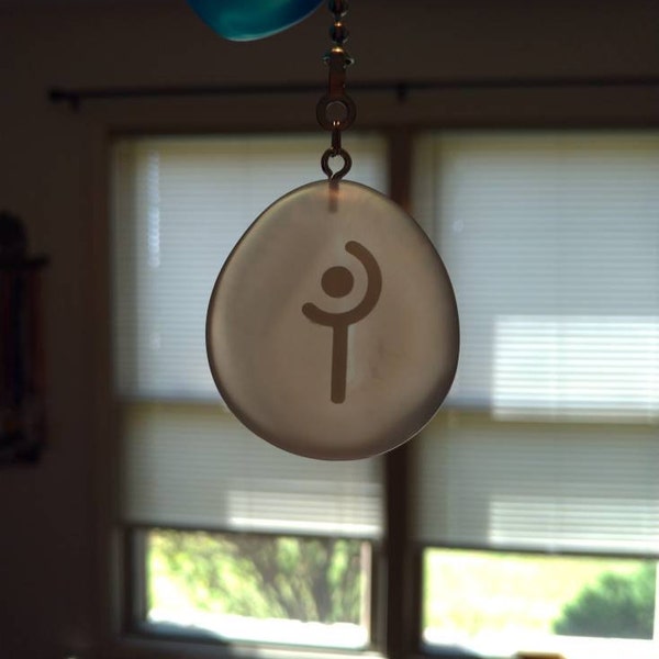 Clear White Mage FFXIV Glow in the Dark Soul Crystal/whm Job Stone ...