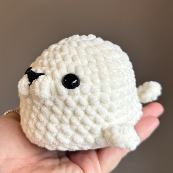 Flippy the Whale & Seal Reversible NO-SOW Pdf Pattern, Including Orca ...