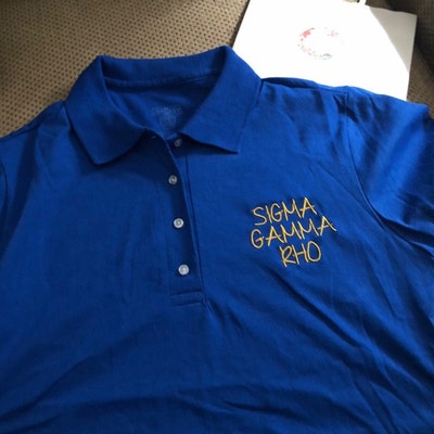 Sigma Gamma Rho Sorority Machine Embroidery Design Greek Instant ...