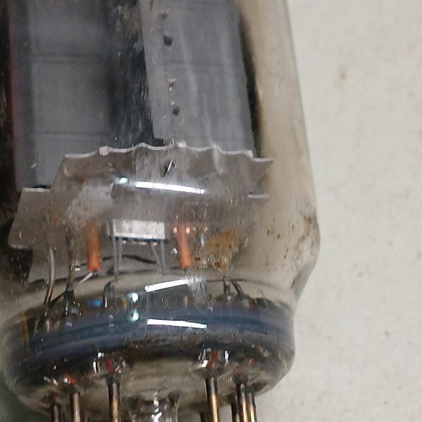 Tung-sol 50C5 Vacuum Tube Valve Rectifier Shiny Black Plates 2 ...