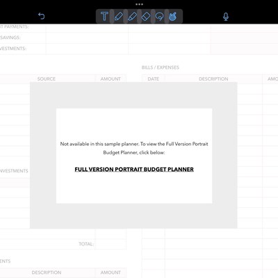 Digital Budget Planner, Finance Tracker, Finance Planner, Digital ...
