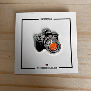 Nikon F3 SLR 35mm Film Camera Enamel Pin | Etsy