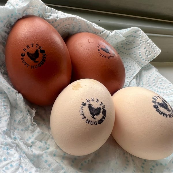CUSTOM Egg Stamp With Initials - Mini Stamper for Eggs - Farm Stand ...